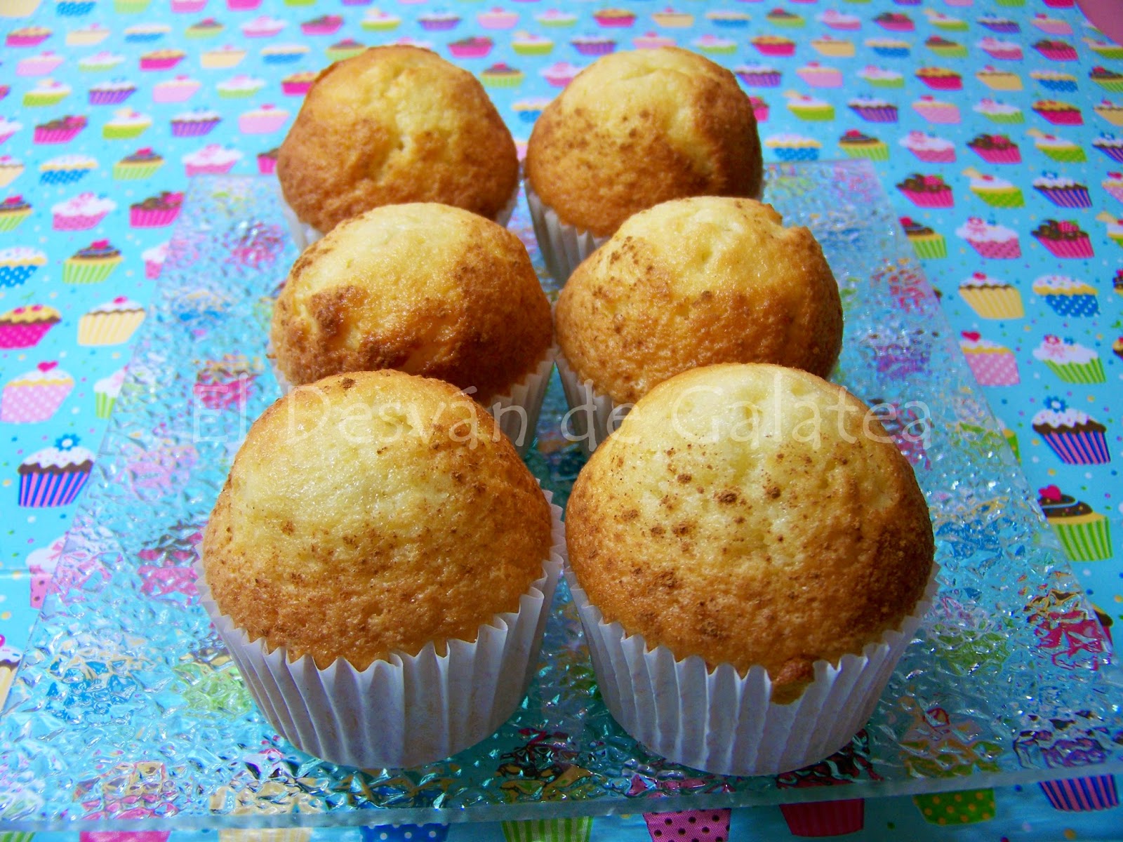 EL DESVAN DE GALATEA: MAGDALENAS DE CONCHA PAPÍ