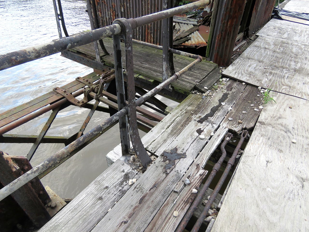 The Position Light: PHOTOS: Reading DARBY CREEK DRAWBRIDGE