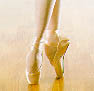 Antique Pointe Shoes: Gamba