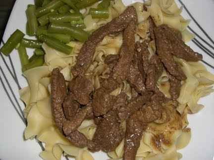 Dinner - Wasabi Beef