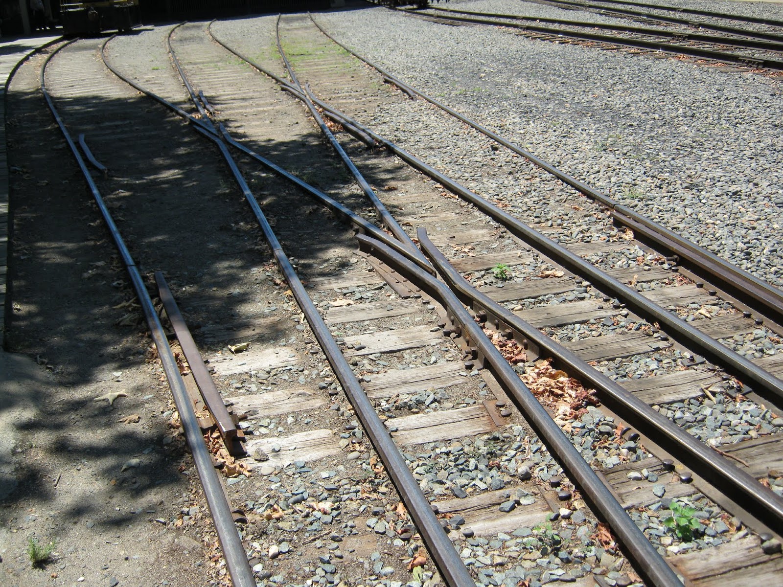 The Model Railroader's Notebook: Three Way Stub Switch or Turnout ...