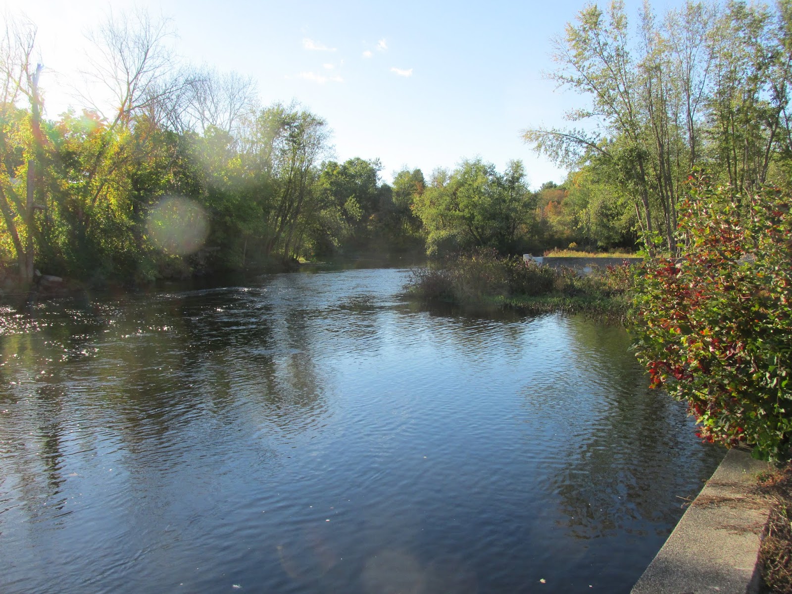 Busted Dam at Damon Mill
