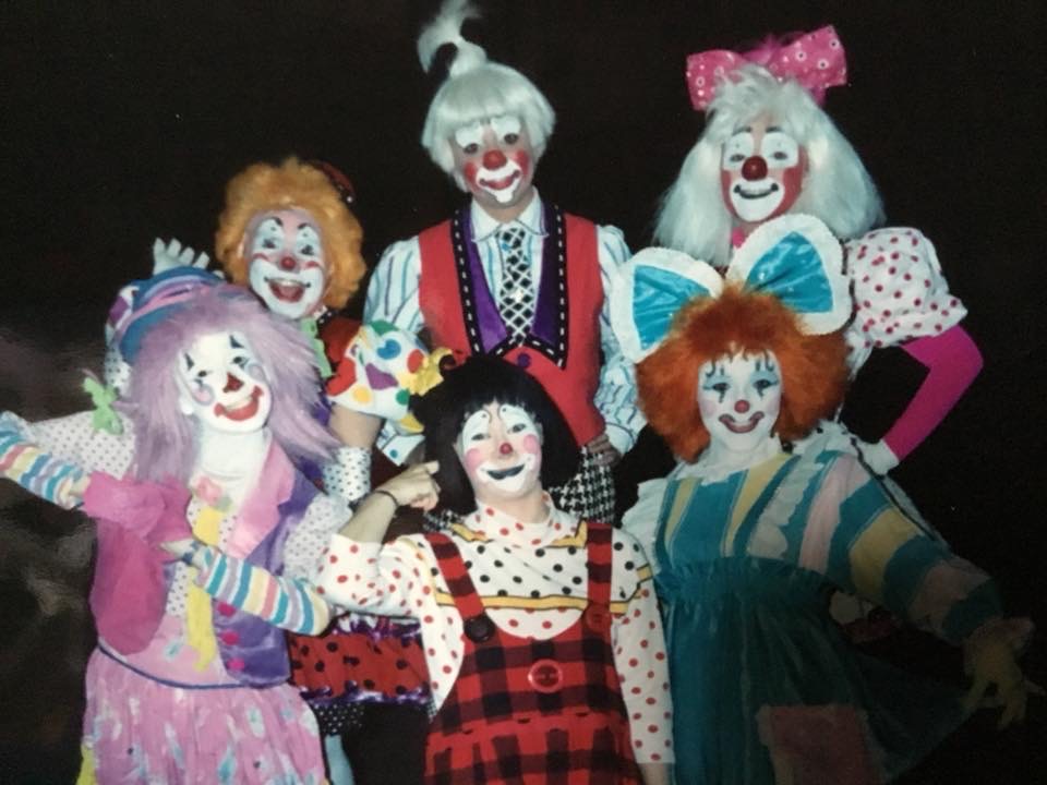Pat Cashin's CLOWNALLEY: Ringling Red Unit Girl Clowns 1990
