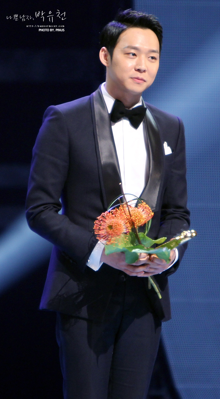 OUR HAPPY 2014! : NEWS] 130510 JYJ′s Park Yoo Chun Wins the Popularity ...
