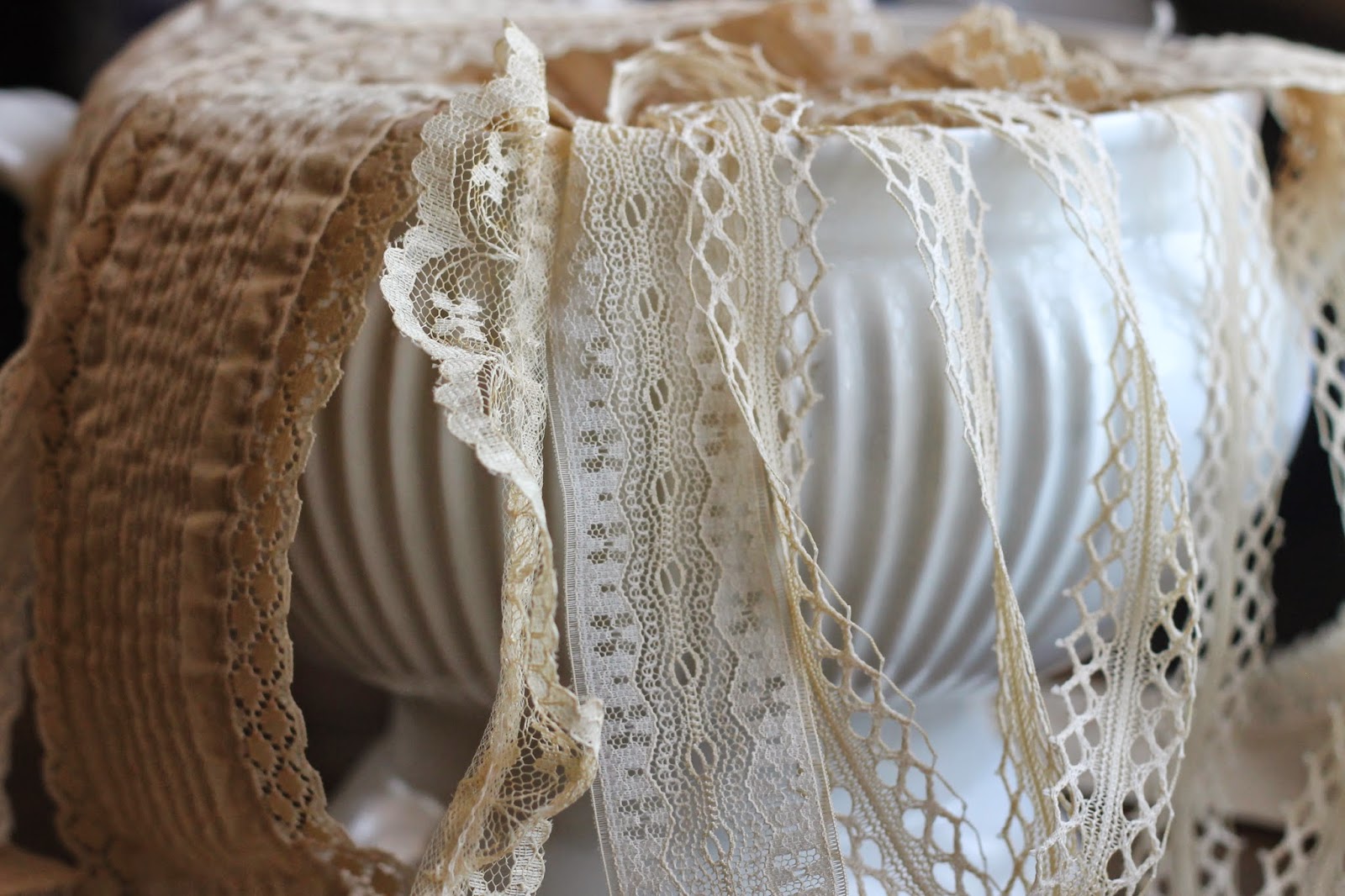 Where Your Treasure Is: How to "Tea Dye" Lace