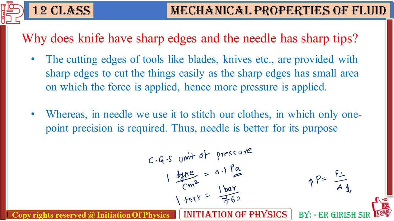 03. Mechanical Properties of Fluid - INITIATION OF PHYSICS