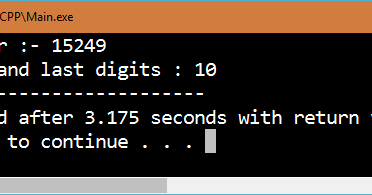 Program in C and C++ to find sum of first and last digits of a given number