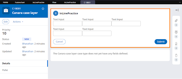 Pega Learnings: How to use inline layouts in Pega