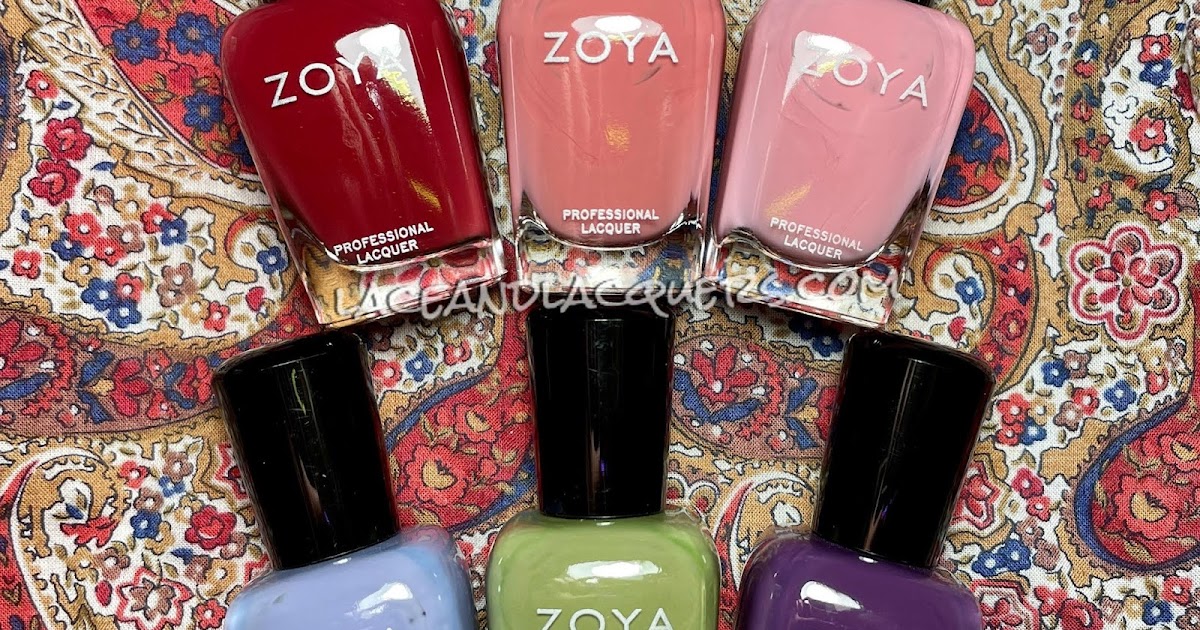 Lace and Lacquers: ZOYA: Fall 2021 Nostalgic Collection [Mila, Rumi ...