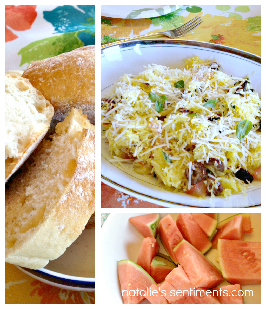 natalie's sentiments: Summer Sunday Meals