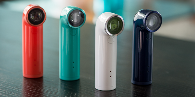 HTC RE action camera with 16MP camera sensor, waterproof body ...