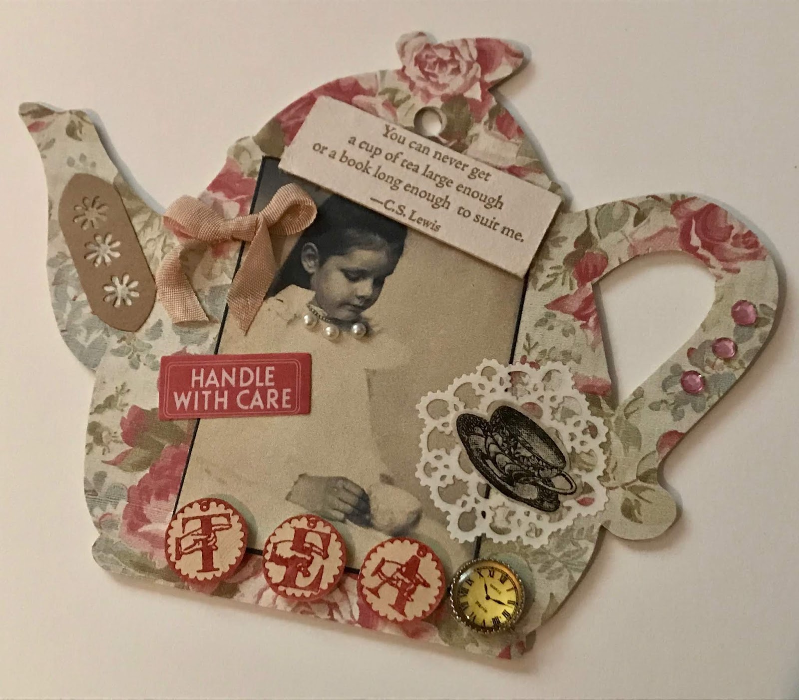 Tea With Friends: A new teatime craft project