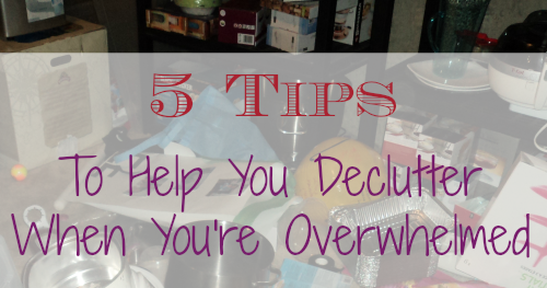 5 Tips to Help You Declutter When You're Overwhelmed With Stuff | From ...