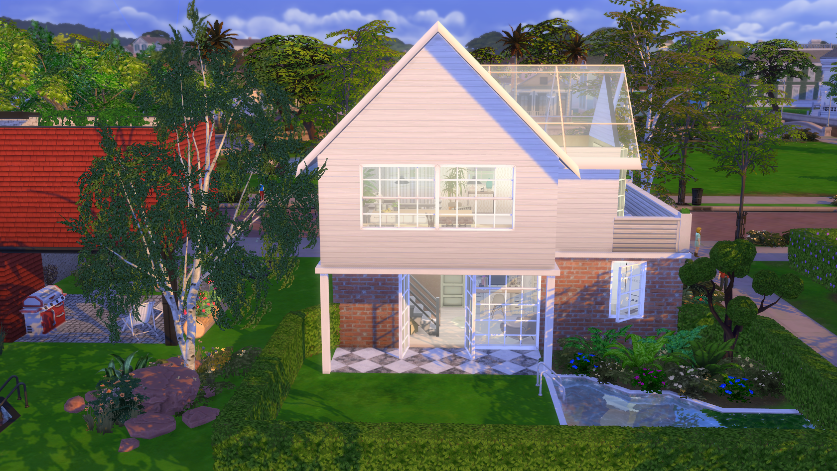 Single Mom House - MMVA Sims 4