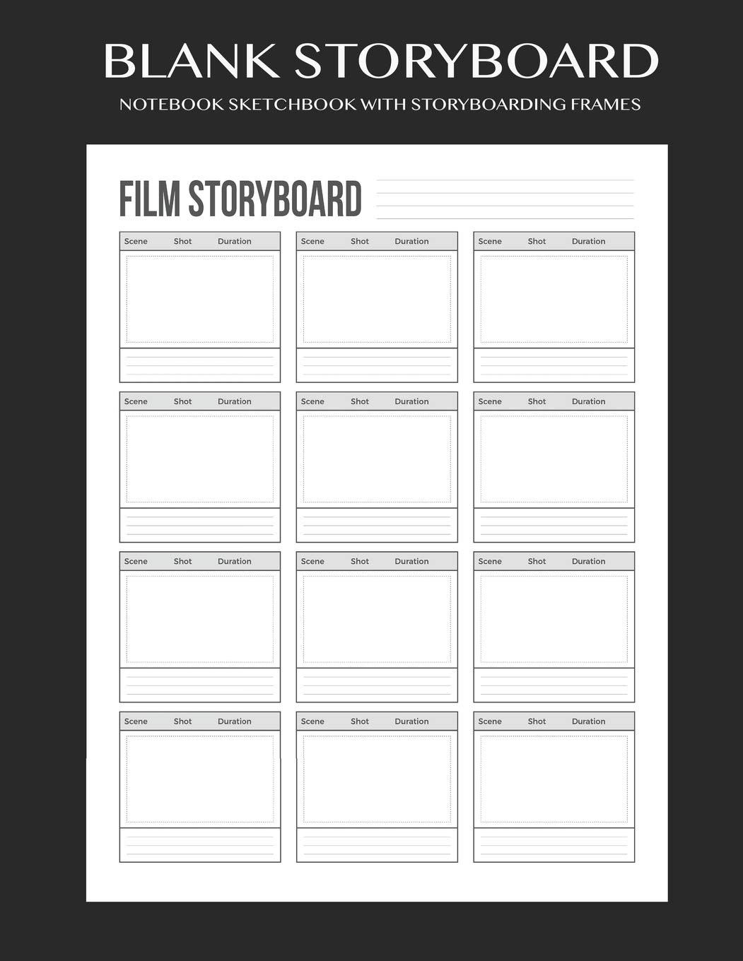 Blank Movie Storyboard ~ Medical Resume