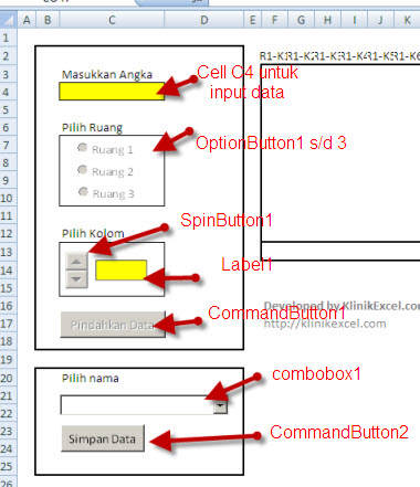 STUPA: Form Input untuk Tabel Excel