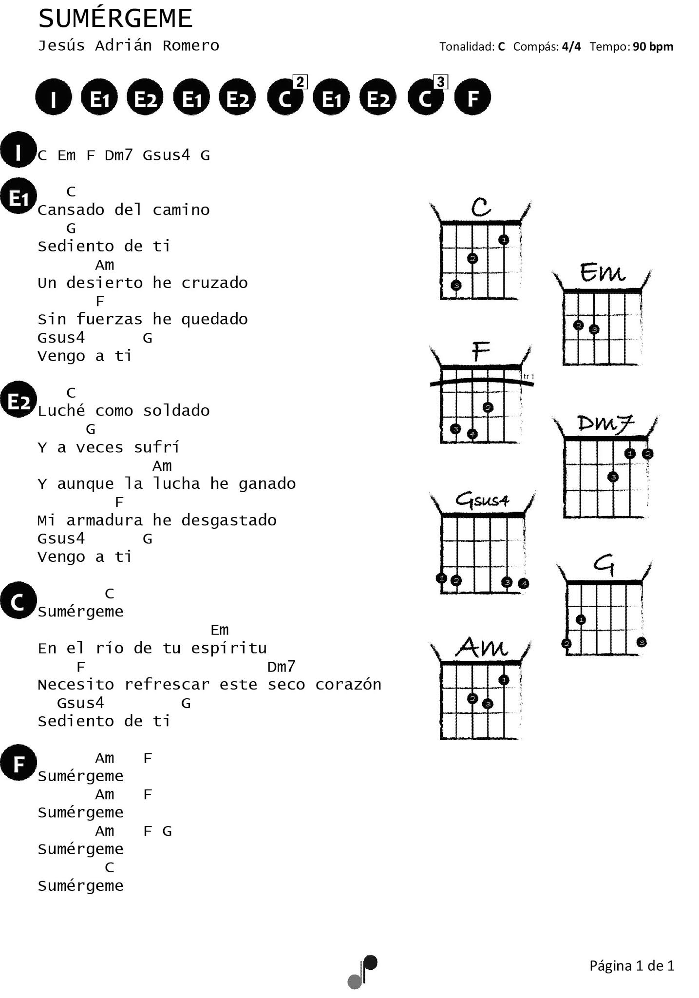 SUMÉRGEME | Jesús Adrián Romero