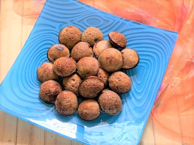 Shobha's Food Mazaa: INSTANT WHOLE WHEAT FLOUR SWEET APPE / SWEET ...