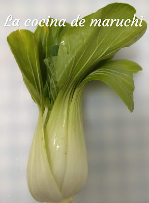 la cocina de maruchi: Pak Choi o Col China, receta1: La Col China con ...