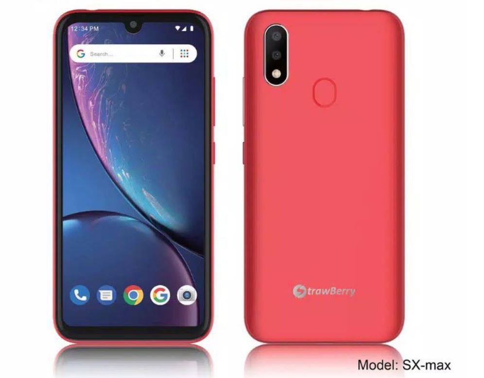 Strawberry SX MAX, Smartphone 700 Ribu-an dengan OS Android 10 dan ...