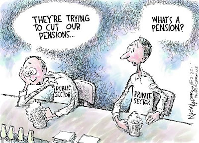 The Biz of Life: Cartoon of the Day: Public vs Private