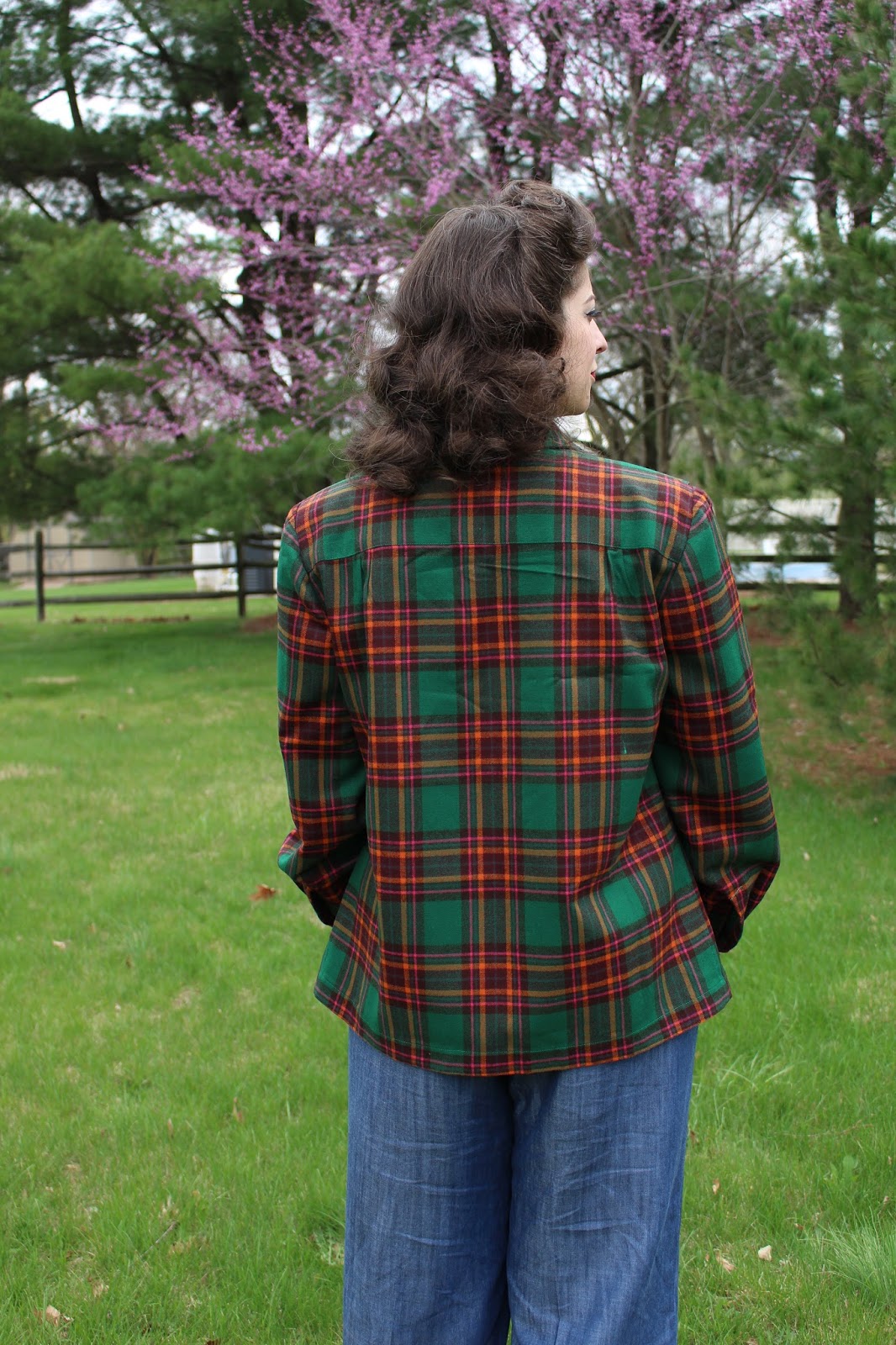 Handmade By Heather B: McCall's 3242 - The Pendleton Jacket Knock Off