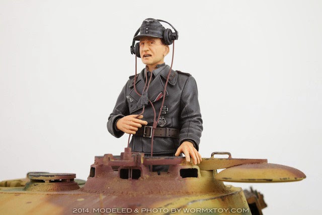 WWII 1/16 German Tank Commander
