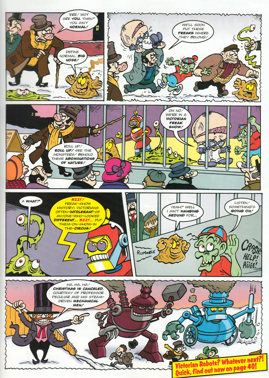 Lew Stringer Comics: Festive Flashback: TEAM TOXIC (2008)