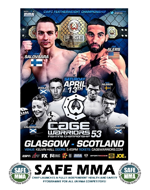 MMABLOGSPOT™: SAFE MMA Medical suspensions fro Cage Wariors 53