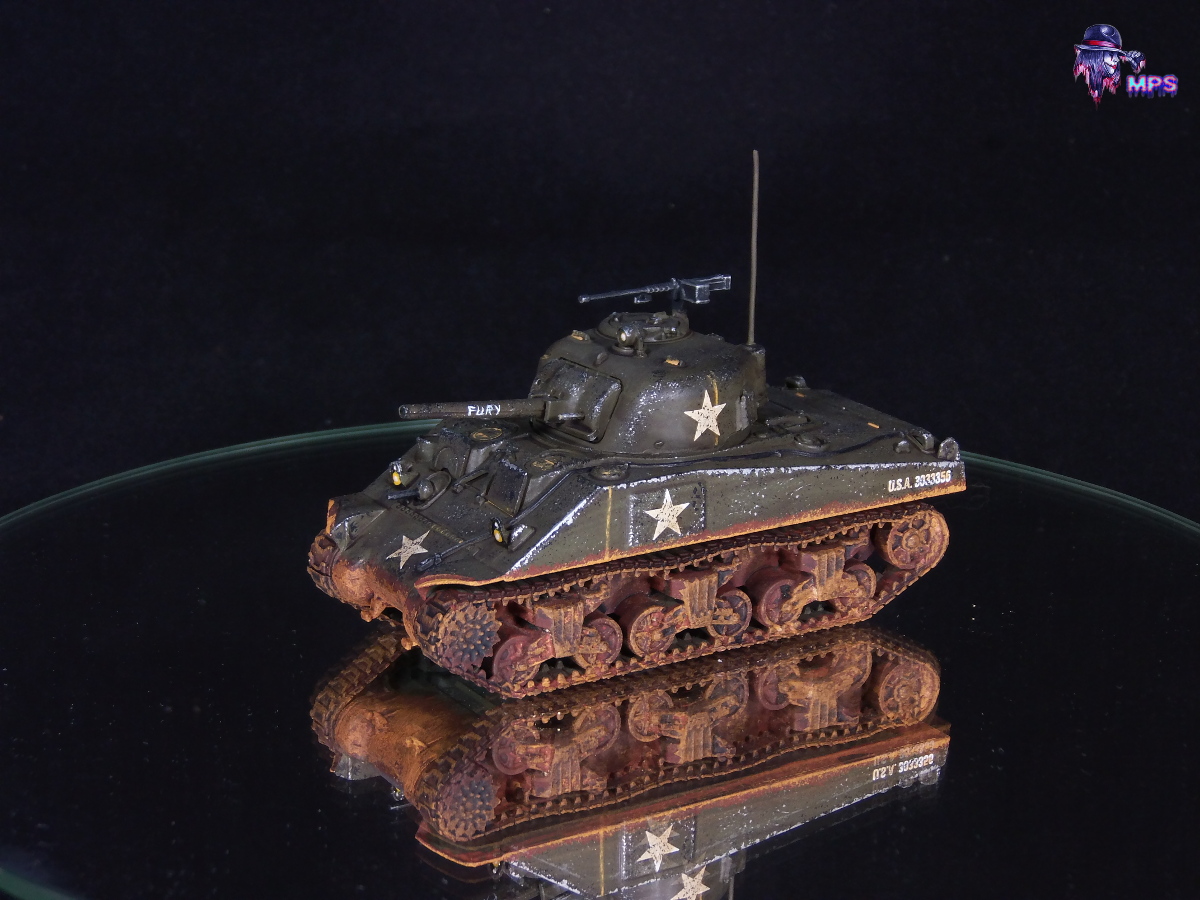 Miniature Painting Studio: Two Bolt Action USA M4 Sherman medium tank ...