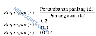 Kumpulan Contoh Soal dan Pembahasan Soal Latihan Tegangan Regangan ...