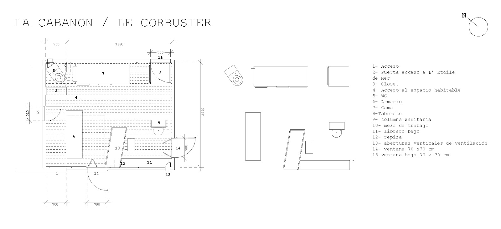 Le Corbusier - Le Cabanon (1952)