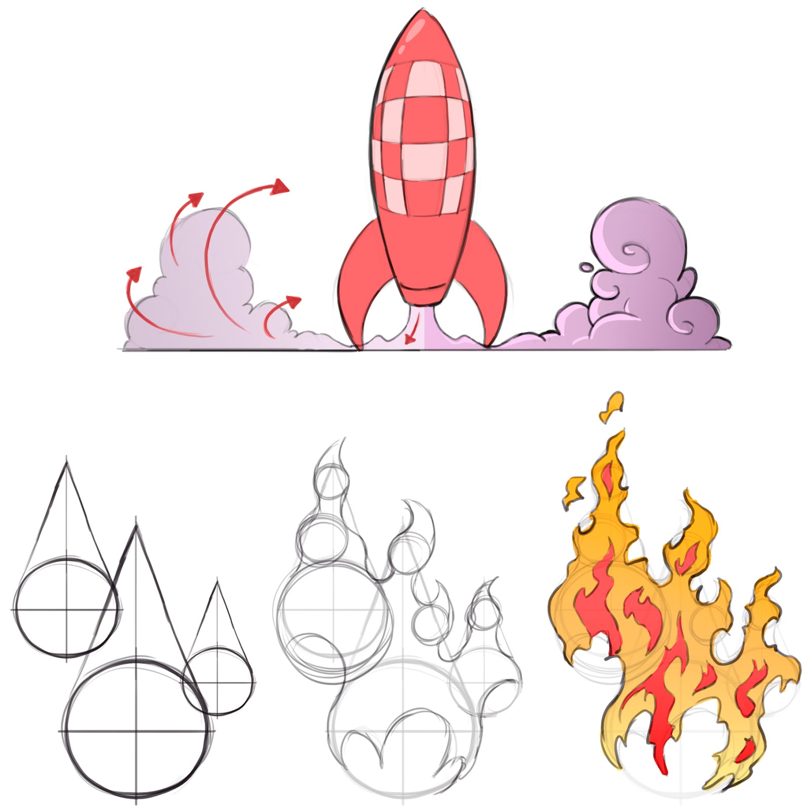 Learning drawing principles