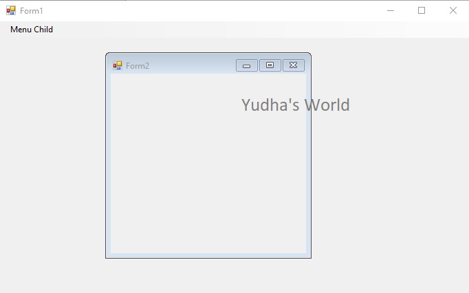 [VB .Net] Membuat MDI Form ~ Yudha's World