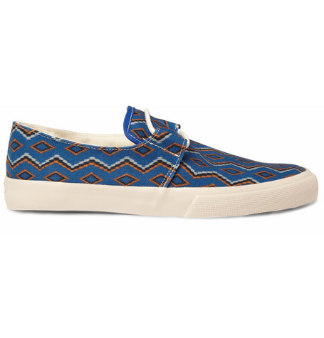 Just In Case.: YMC Navajo Canvas Deck Shoes