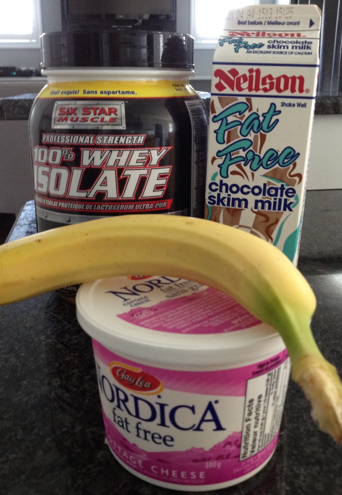 Life Moves Pretty Fast: Chunky Monkey Protein Smoothie