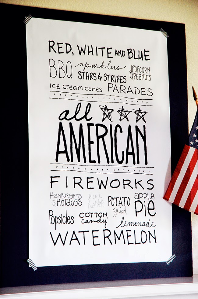 Pen + Paper Flowers: IN THE SHOPPE | Patriotic Posters