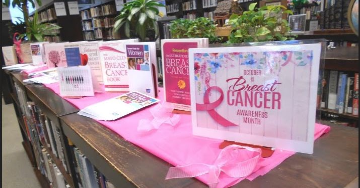 Winston County Friends of Library: Breast Cancer Awareness Display at ...