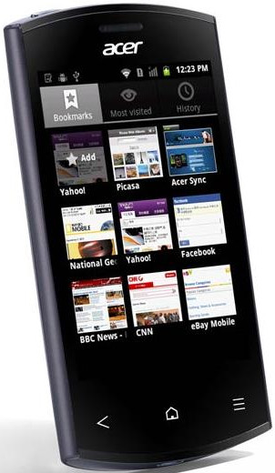 Acer Liquid Express Android 2.3 Gingerbread Phone With NFC Feature ...