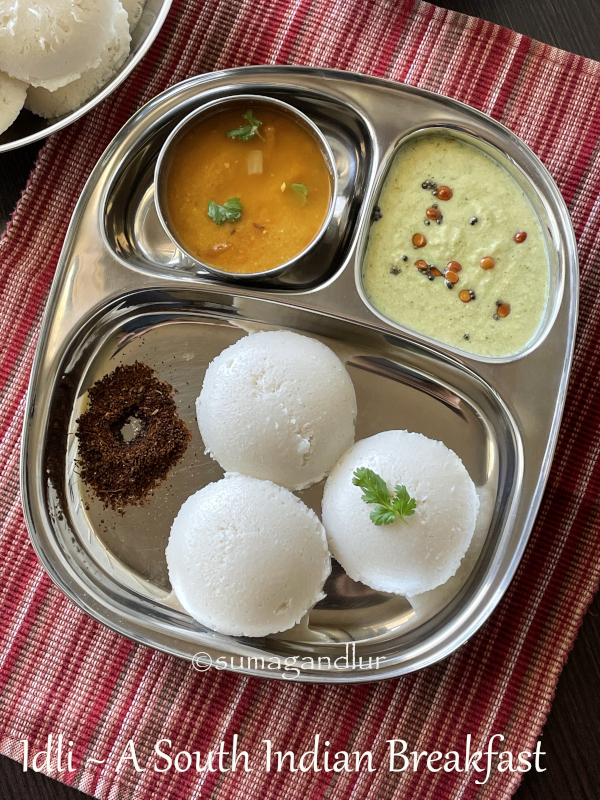 Veggie Platter: A - Z Idli Series ~ I for Idli (Idli Rice Version)