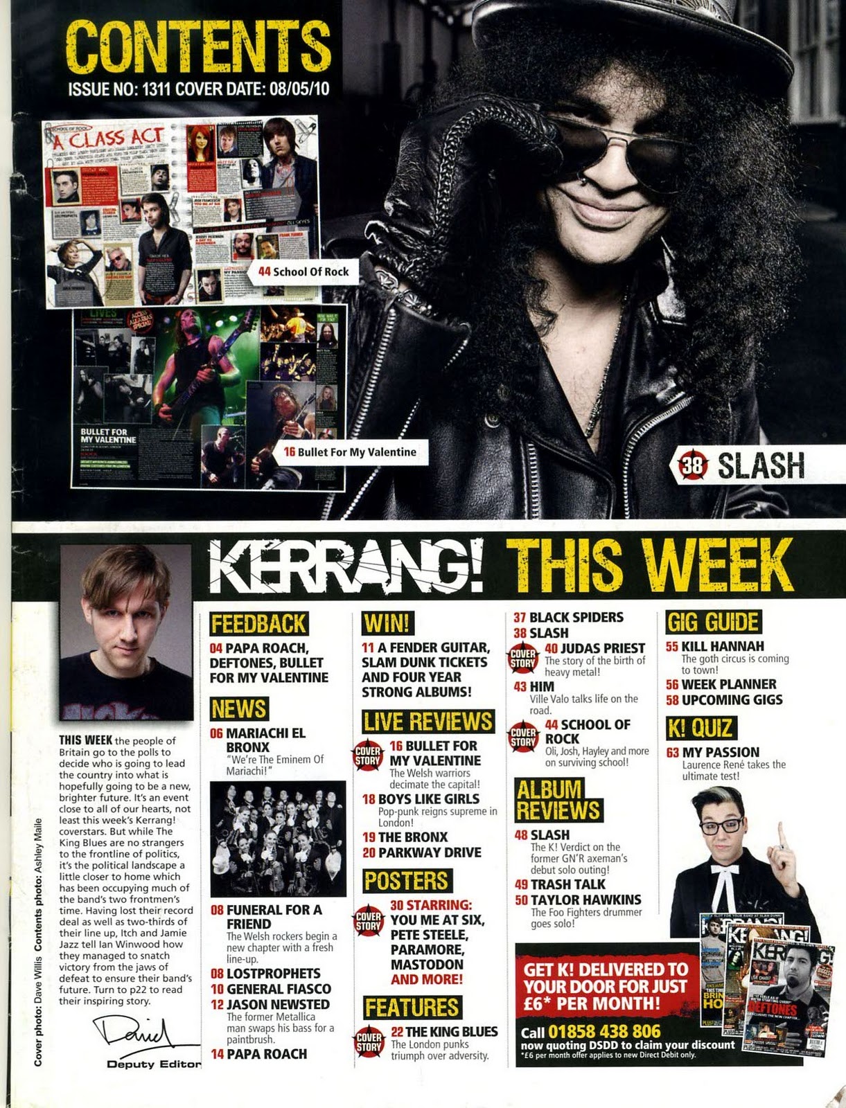 contents pages on emaze