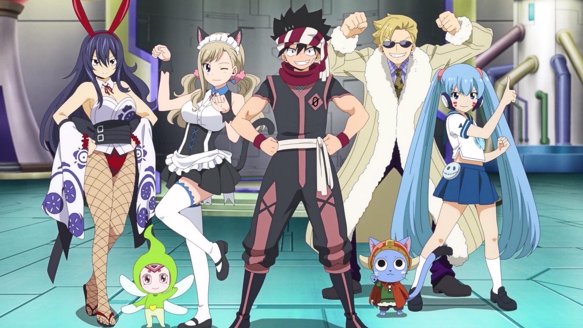 Joeschmos Gears And Grounds Edens Zero Episode 17 Homura Bunny Girl