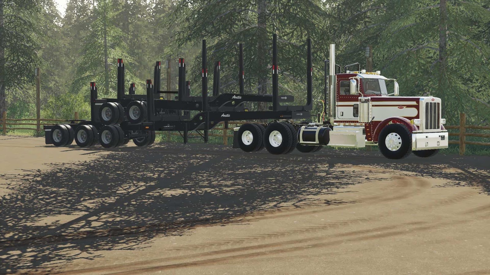 FS19 ARCTIC LOG TRAILERS v2.0 - FS 19 & 22 USA Mods Collection