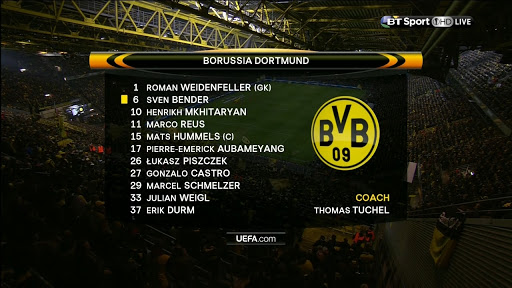 UEL 2015/16 - Quarterfinals 1st Leg - Borussia Dortmund vs Liverpool ...