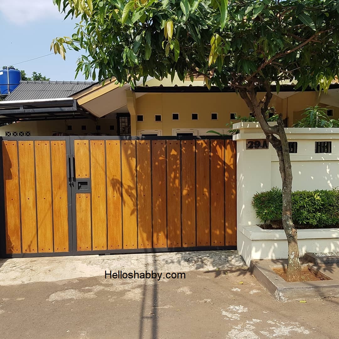 Tinggi Pagar Rumah Minimalis dengan Warna Cerah, Ceriakan Rumah ...