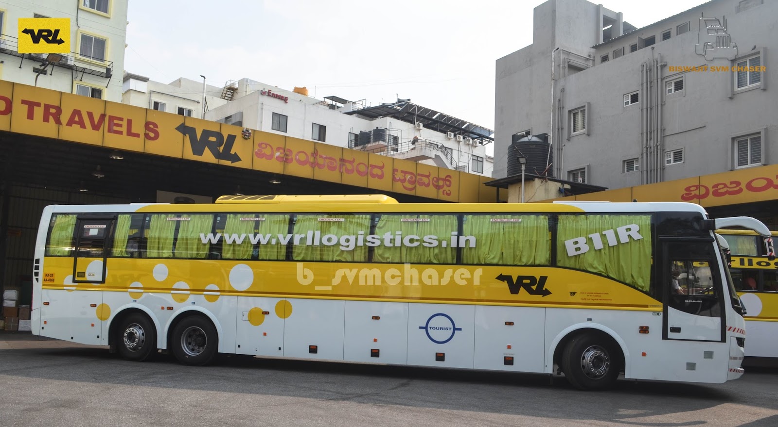 VRL VOLVO B11R I-Shift Multiaxle Semi Sleeper Bengaluru - Mumbai ...