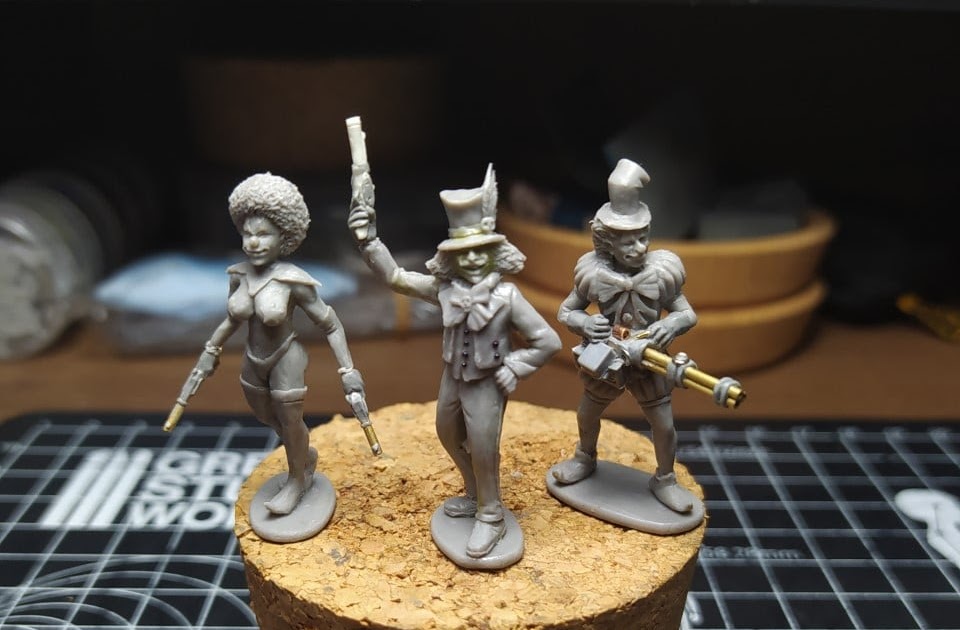 Wargame News and Terrain: Agema Miniatures: New Post-Apoc Chaos Clowns ...