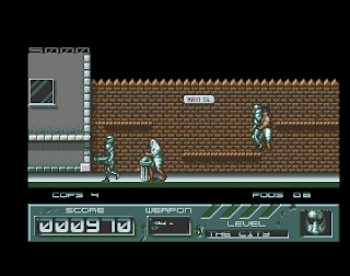 Plain Game Reviews: Cyber Cop (Commodore Amiga, 1991, Energize)