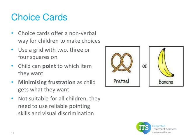 A Day in the Life of Assistive Technology: Choice Cards