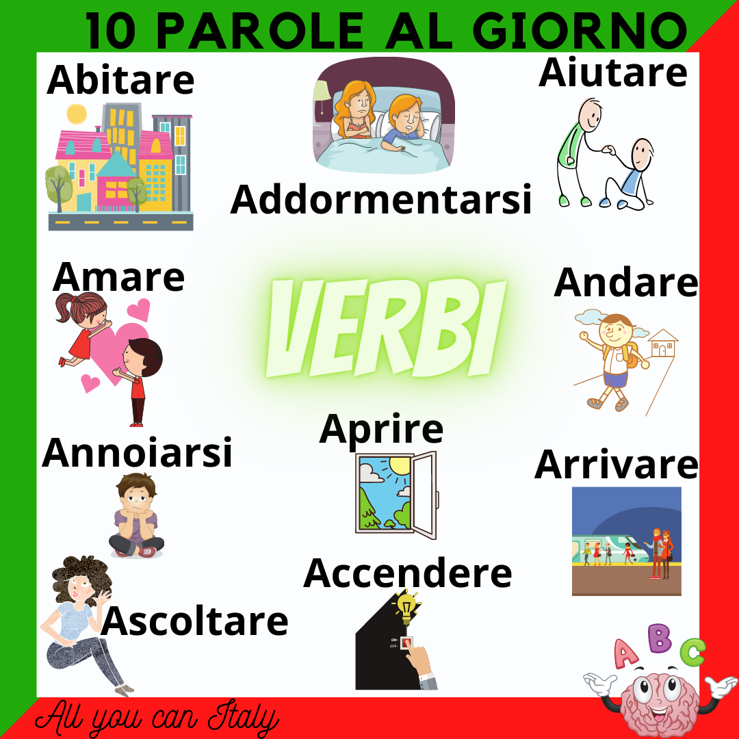 I verbi più usati della lingua italiana (1)